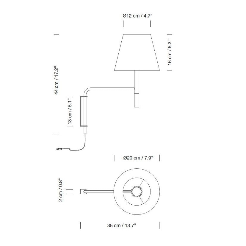 BC1 Wall - Santa & Cole | Spot/Directional Lights - USA & Canada