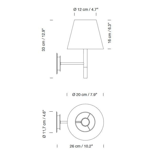 BC2 Wall - Santa & Cole | Wall Sconces - USA & Canada