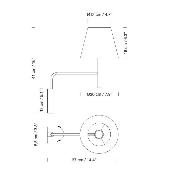 BC3 Wall - Santa & Cole | Spot/Directional Lights - USA & Canada