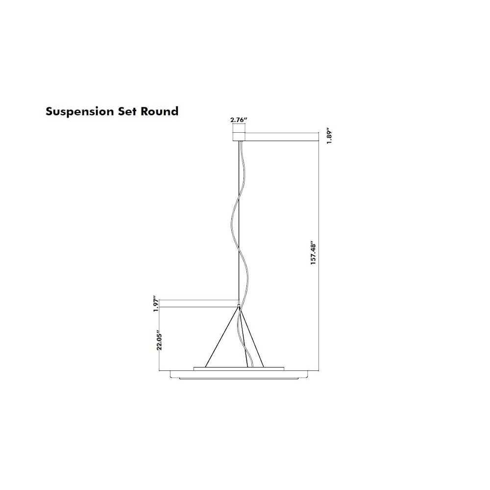 BuzziMoon Round Suspension - BuzziSpace | Pendant Lights - USA & Canada