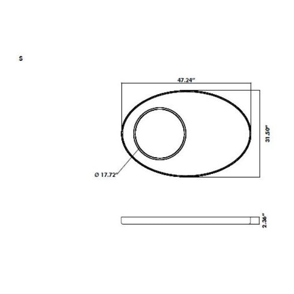 BuzziMoon Oval Suspension - BuzziSpace | USA & Canada