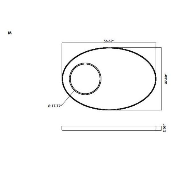 BuzziMoon Oval Suspension - BuzziSpace | USA & Canada