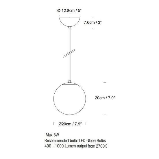 Drop Suspension - Notable | Pendant Lights - USA & Canada