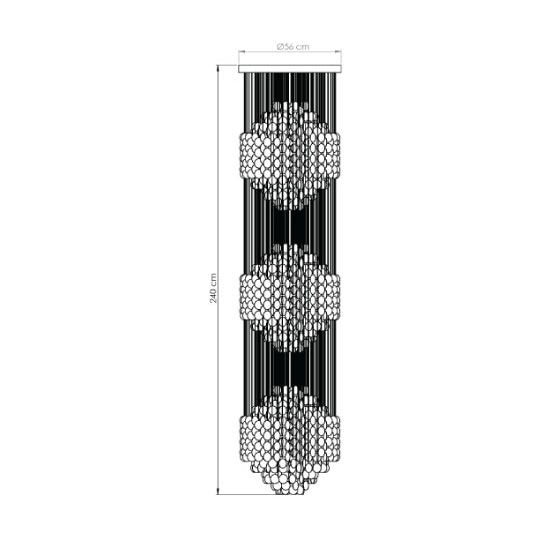 Fun 3DM Suspension - Verpan | Chandeliers - USA & Canada