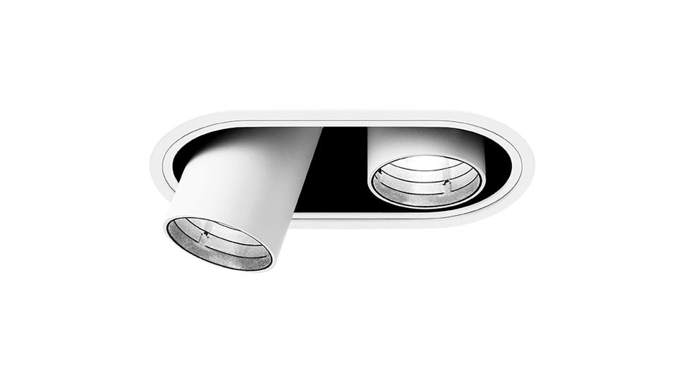 Yori 2 Light Oval - Reggiani | Recessed Lights USA & Canada