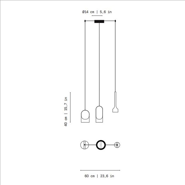 Parga PA04 Suspension - a-emotional light | Linear Suspension Lights ...