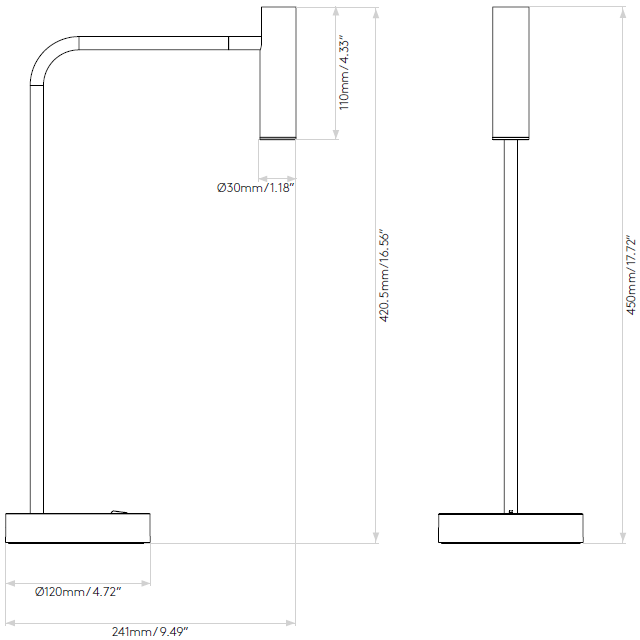 Enna Desk LED Table - Astro Lighting | Desk Lights - USA & Canada