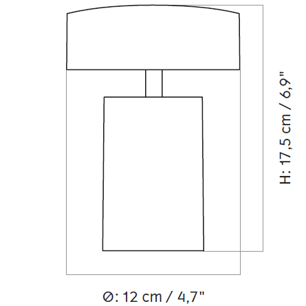 Column Portable Table - Audo Copenhagen | Portable Table Lamps - USA ...