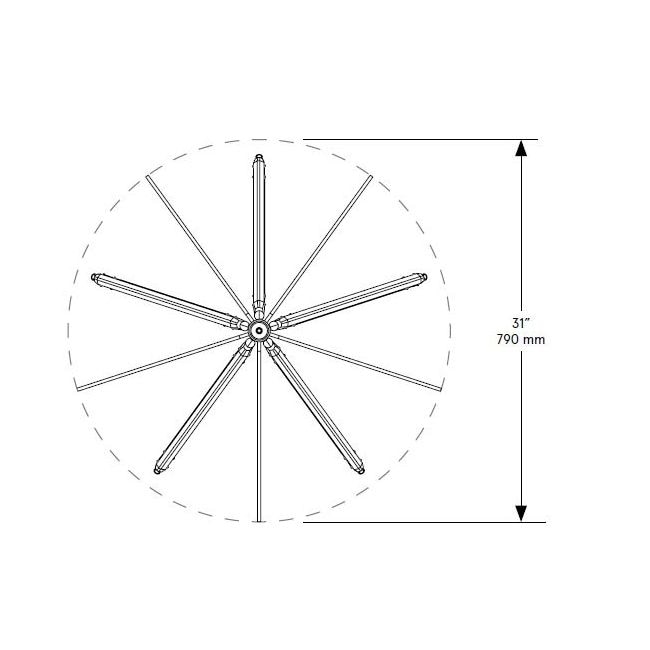 Echo 4 Suspension - Bec Brittain | Pendant Lights - USA & Canada