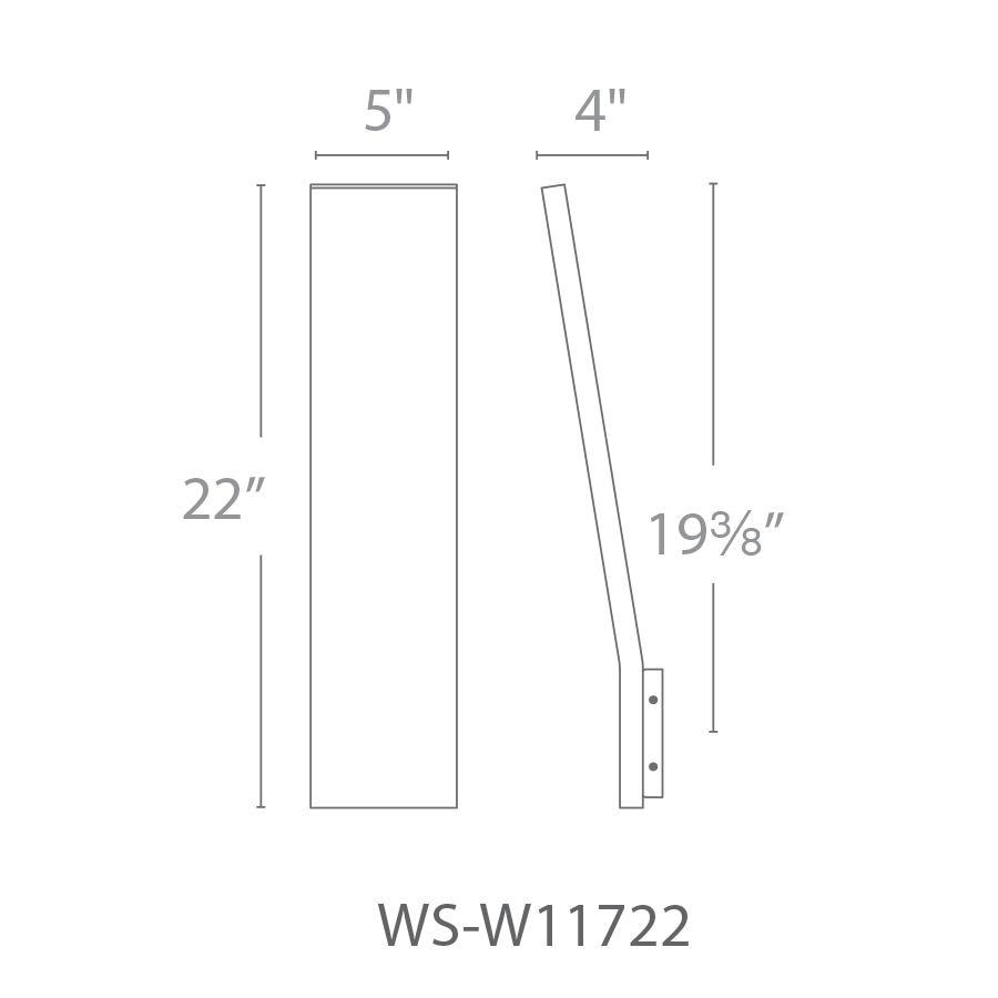 Blade Outdoor Wall - Modern Forms | Outdoor Wall Lights - USA & Canada