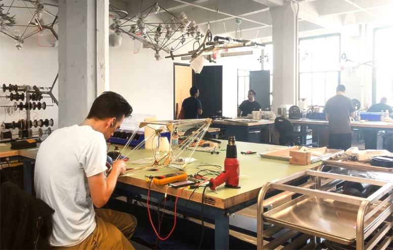 Visiting Roll & Hill's designer lighting showroom | LightForm