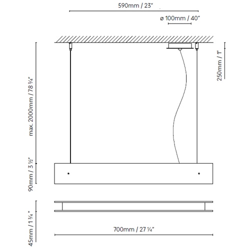 Marc S Suspension - B.lux | Architectural Suspensions - USA & Canada