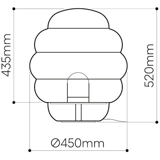 Blimp Table/Floor - Bomma | Table Lights - USA & Canada