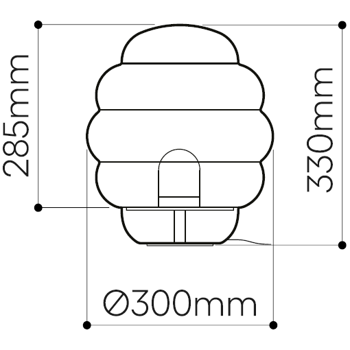 Blimp Table/Floor - Bomma | Table Lights - USA & Canada