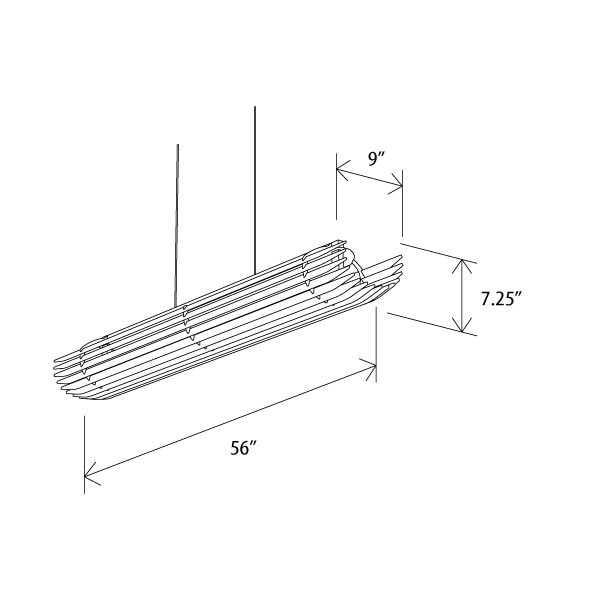 Lex Linear Suspension - Cerno | Linear Suspension Lights - USA & Canada