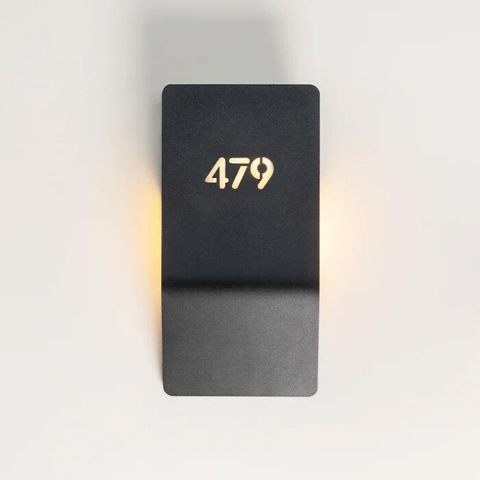 Shapes 4100 Sign Wall - Estiluz | Wall Signage Lights - USA & Canada