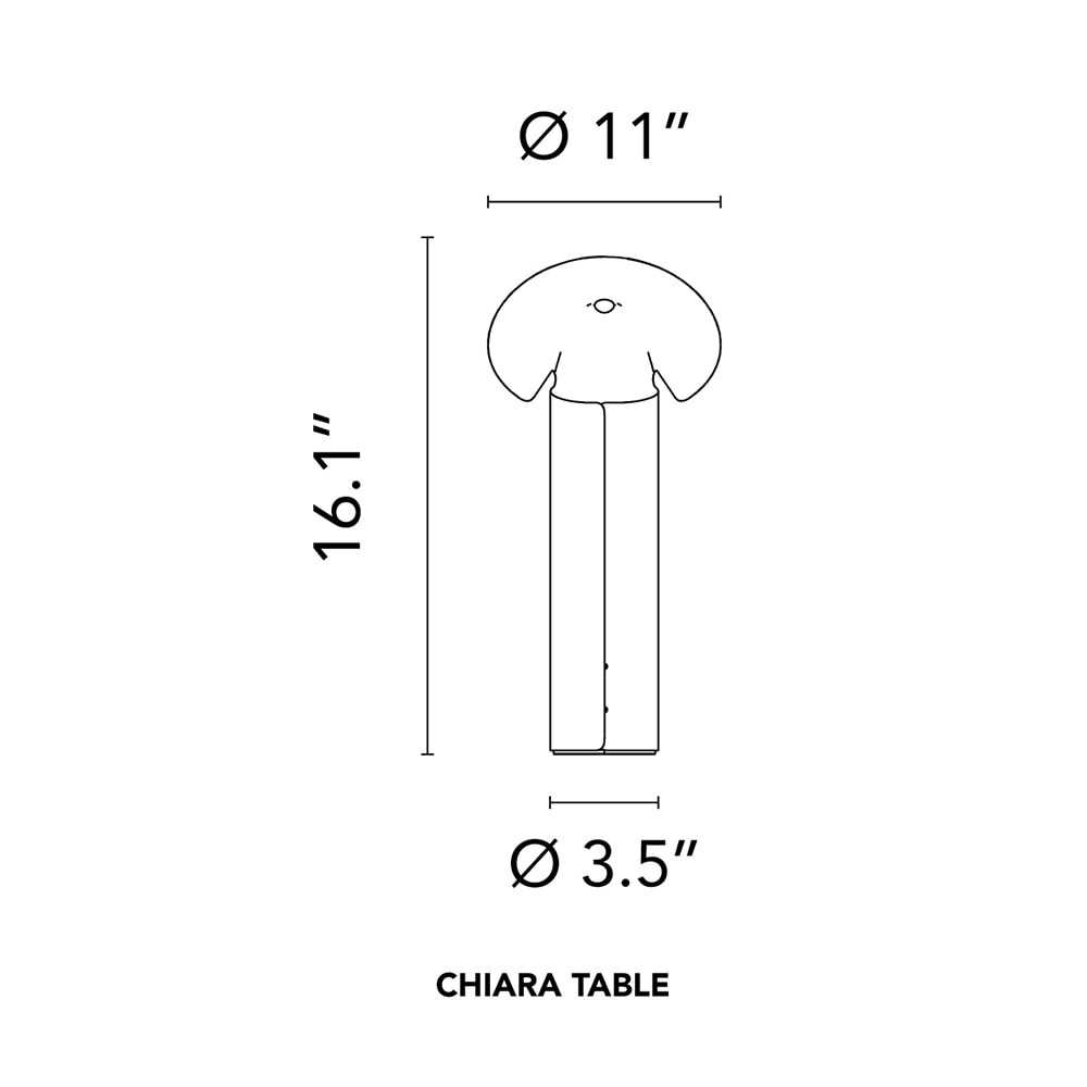 Chiara Table - Flos | Table Lights - USA & Canada