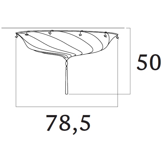 Scudo Saraceno Silk Ceiling/Suspension - Fortuny | Chandeliers - USA ...