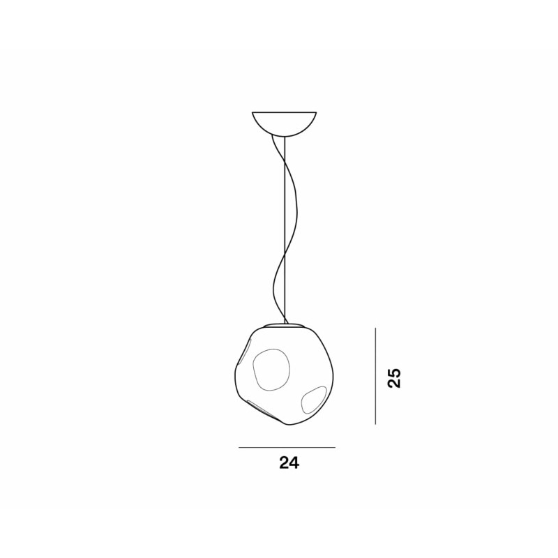 Hoba Suspension - Foscarini | Pendant Lights - USA & Canada