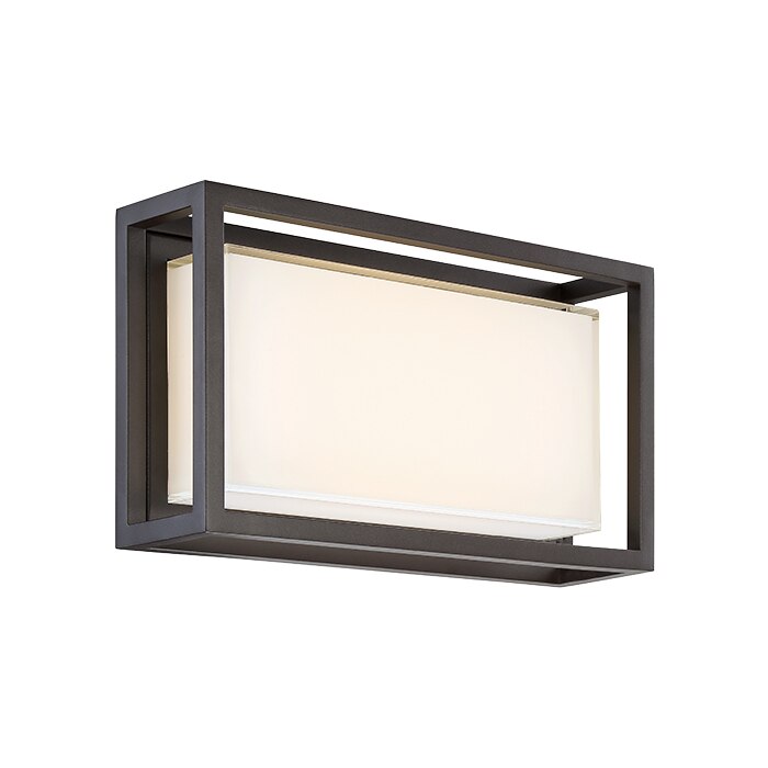 Framed Rectangle Outdoor Wall - Modern Forms | Outdoor Wall Lights ...