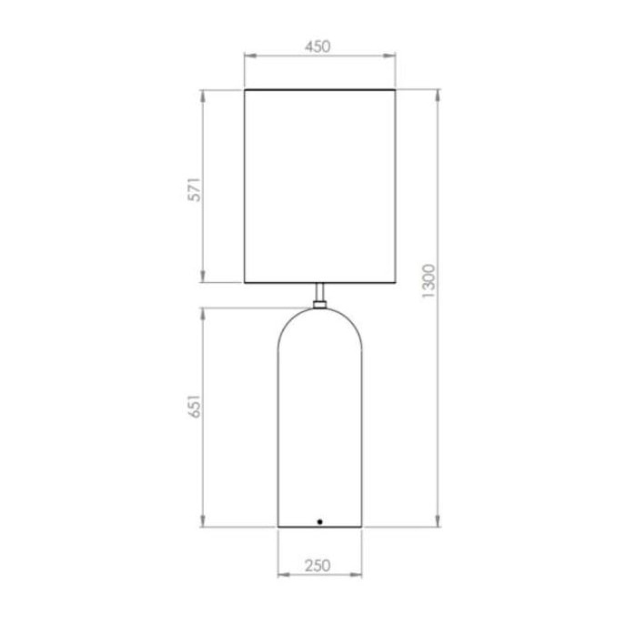 Gravity Lamp XL High Floor - Gubi | Floor Lamps - USA & Canada