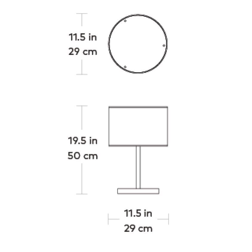 Milton Table - Gus Modern | Table Lights - USA & Canada