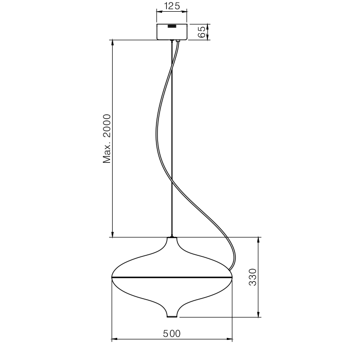 T Cotta Tc4 Suspension Hind Rabii Pendant Lights Usa And Canada