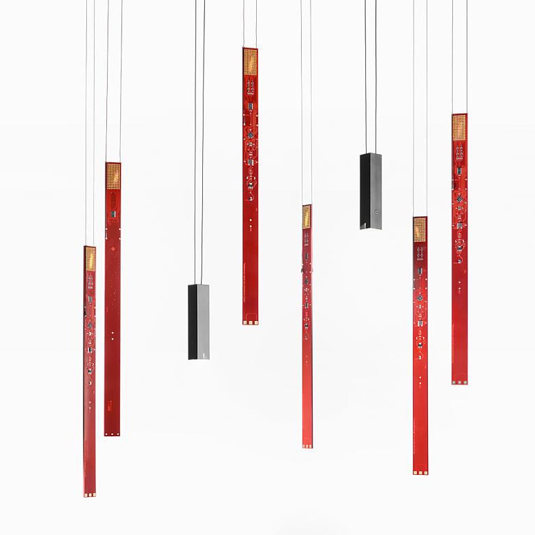 Flying Flames Suspension - Ingo Maurer | Cluster Lights - USA & Canada