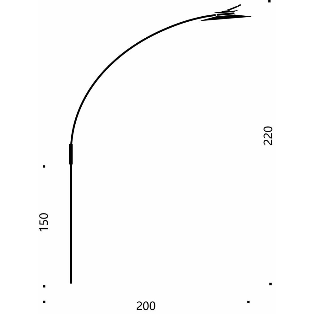 Ms. Bowjangles Tall Wall - Ingo Maurer | Plug-In Wall Lights - USA & Canada