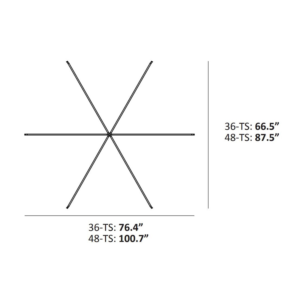 Z-Bar Suspension Tri Star - Koncept | Linear Suspension Lights - USA ...