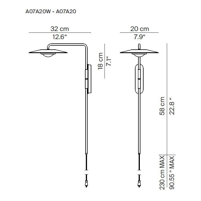 Koine Wall - LucePlan | Wall Sconces - USA & Canada