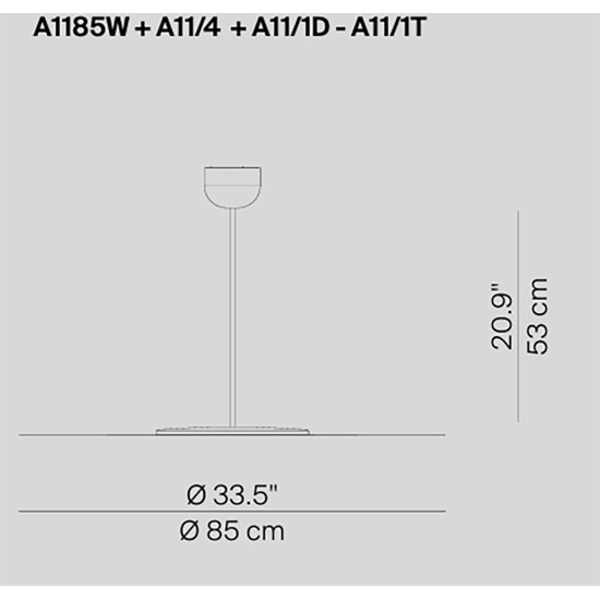 Millimetro Ceiling - LucePlan | Flush Mount Lights - USA & Canada