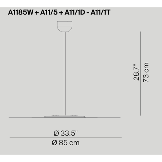 Millimetro Ceiling - LucePlan | Flush Mount Lights - USA & Canada