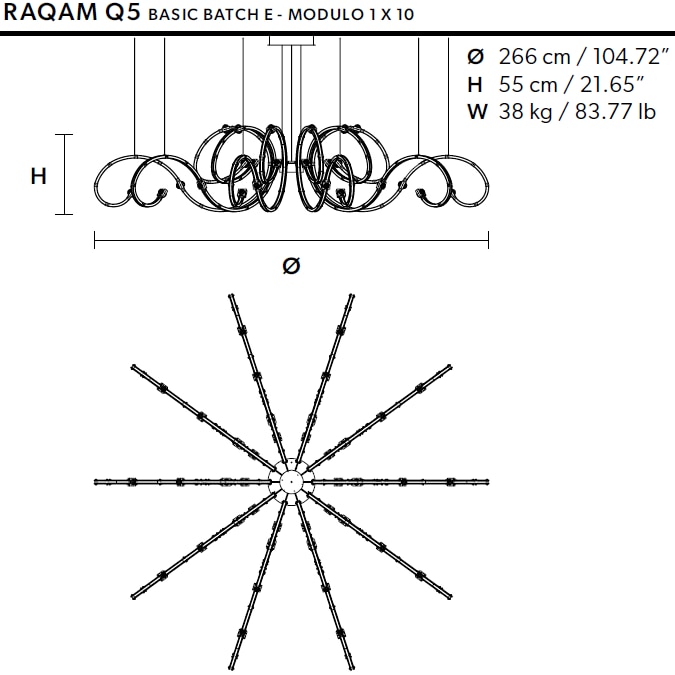 Raqam Q5 Suspension - Masiero | Cluster Lights - USA & Canada