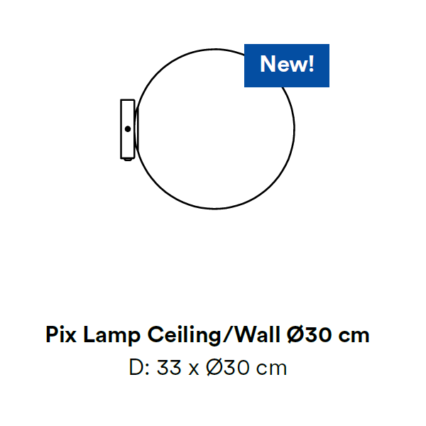 Pix Wall/Ceiling - Normann Copenhagen | Wall Sconces - USA & Canada