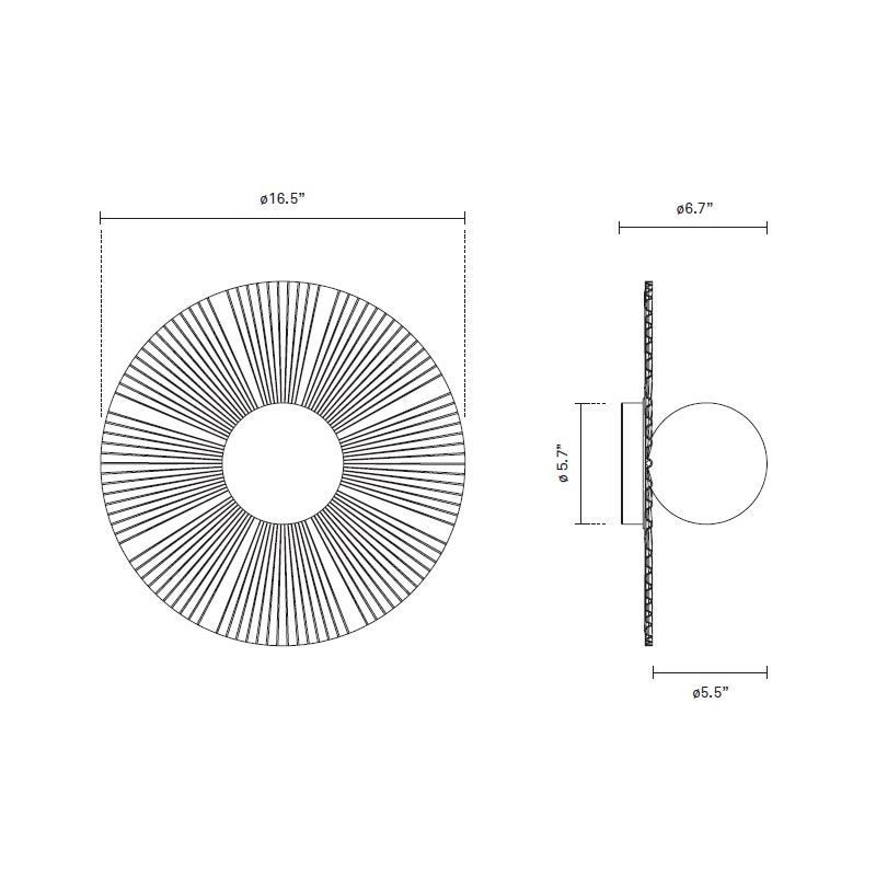 Liila Muuse Ceiling/Wall - Nuura | Semi Flush Mount Lights - USA & Canada