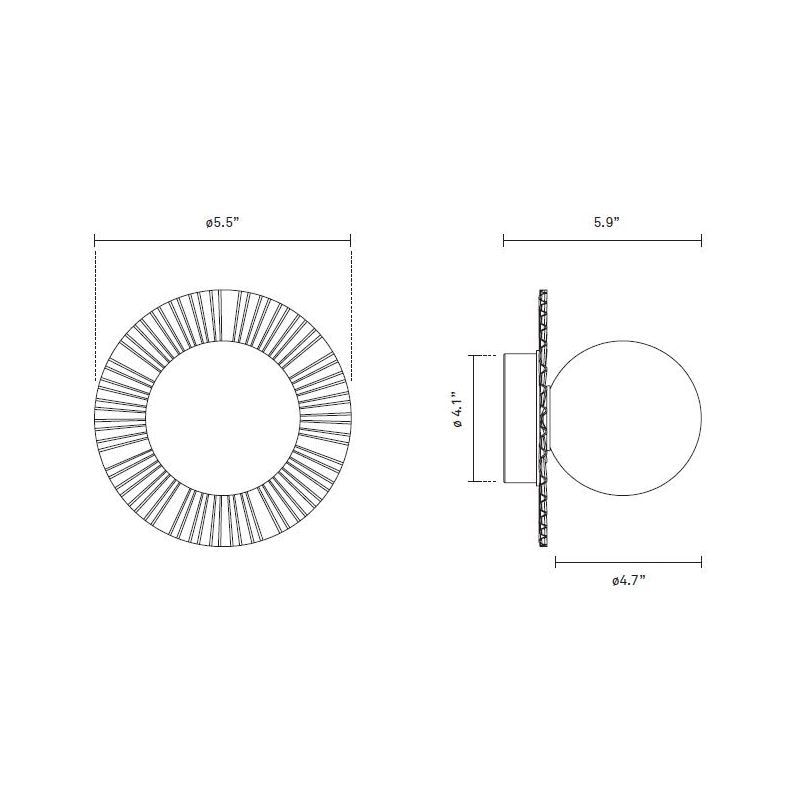Liila Muuse Ceiling/Wall - Nuura | Semi Flush Mount Lights - USA & Canada