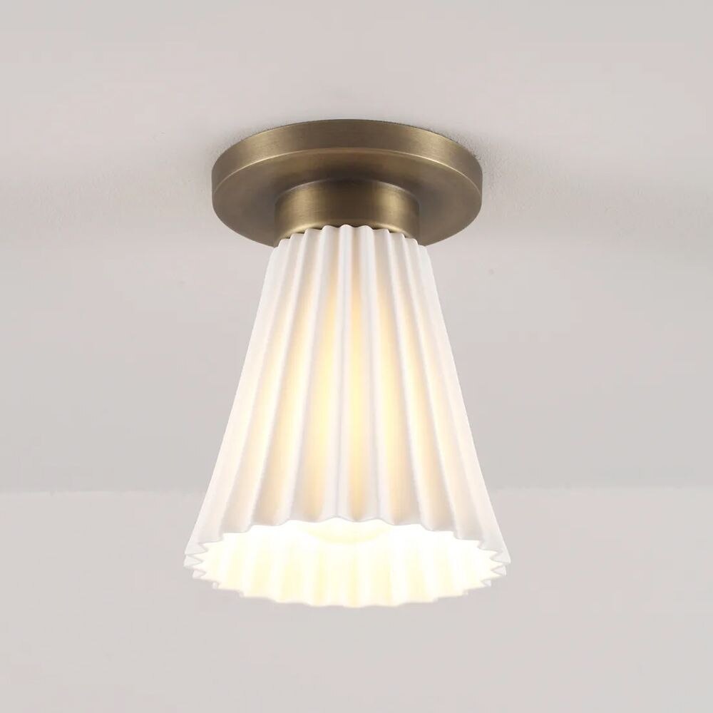 Hector Pleat Ceiling - Original BTC | Semi Flush Mount Lights - USA ...