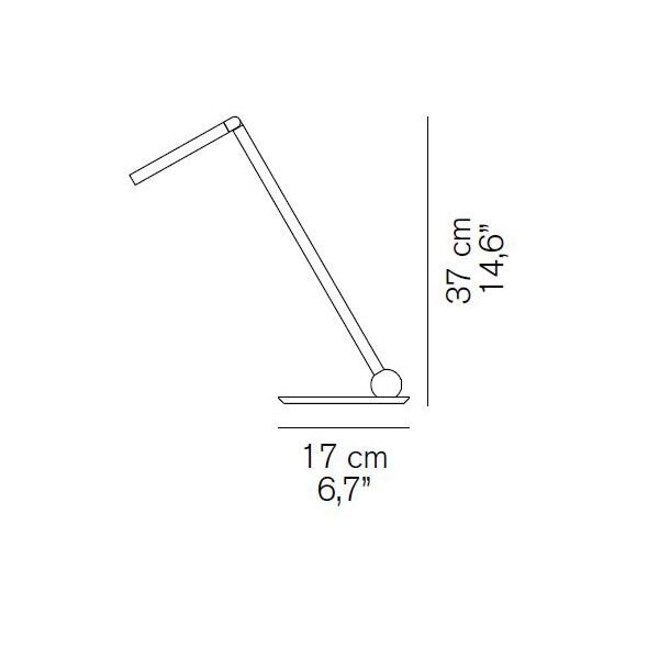 Calamaio 298 Table - Oluce | Table Lights - USA & Canada