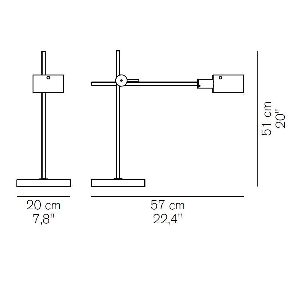 G.O. 252 Table - Oluce | Table Lights - USA & Canada