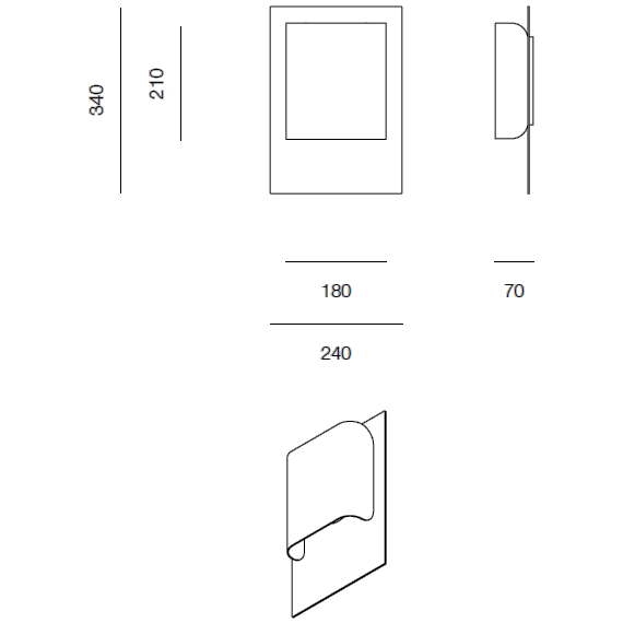 Elwood Portrait Outdoor Wall - Rakumba | Outdoor Wall Lights - USA & Canada