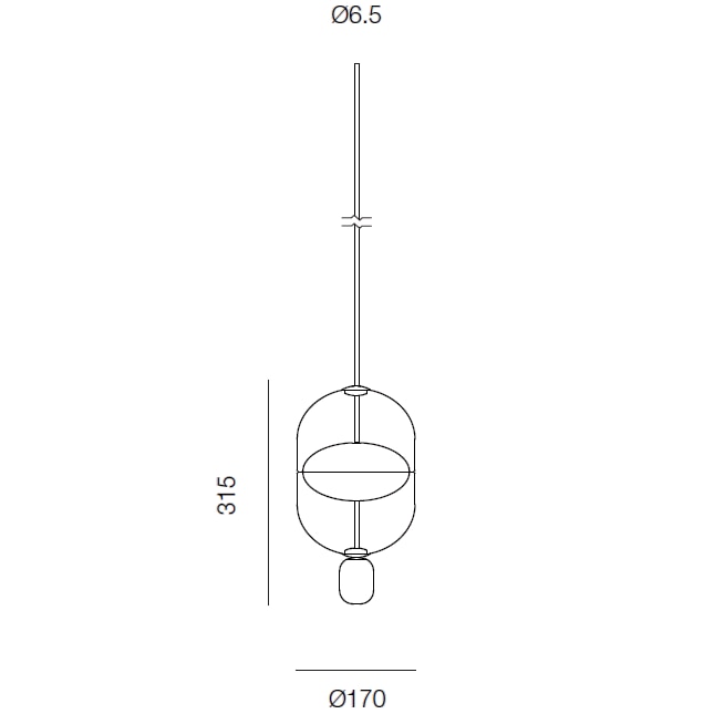 Indre A Pendant Suspension - Rakumba | Pendant Lights - USA & Canada