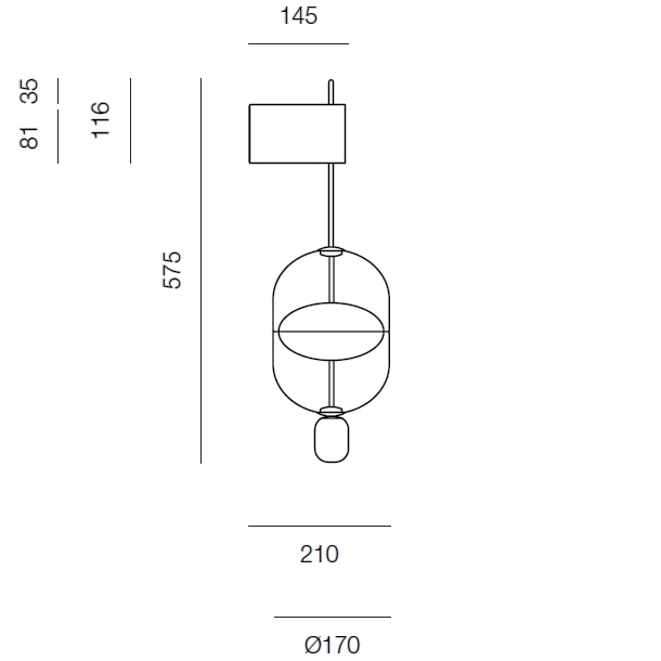 Indre W1 Wall - Rakumba | Wall Sconces - USA & Canada
