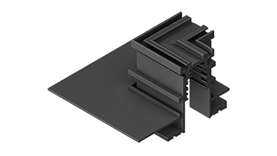 Reggiani 48V L-Connector For High Recessed Trimless - Reggiani | USA & Canada