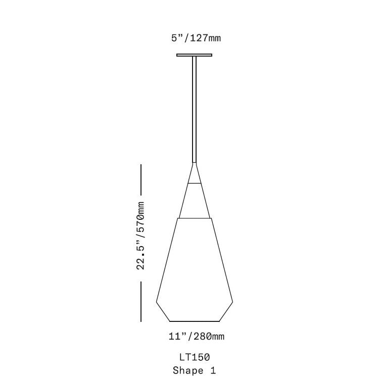 Rest Pendant 1 Suspension - SkLO | Pendant Lights - USA & Canada