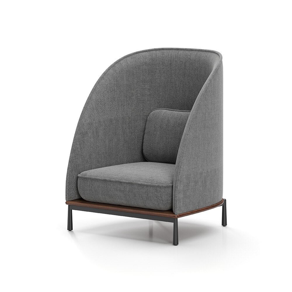 Arc High Back Lounge Chair - Stellar Works | Seating - USA & Canada