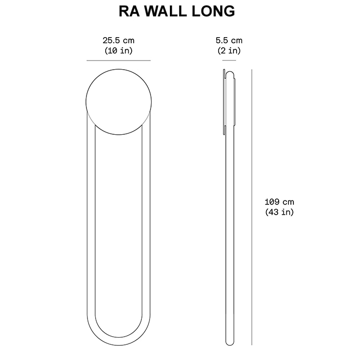 RA Long Wall - Studio d'Armes | ADA Wall Lights - USA & Canada