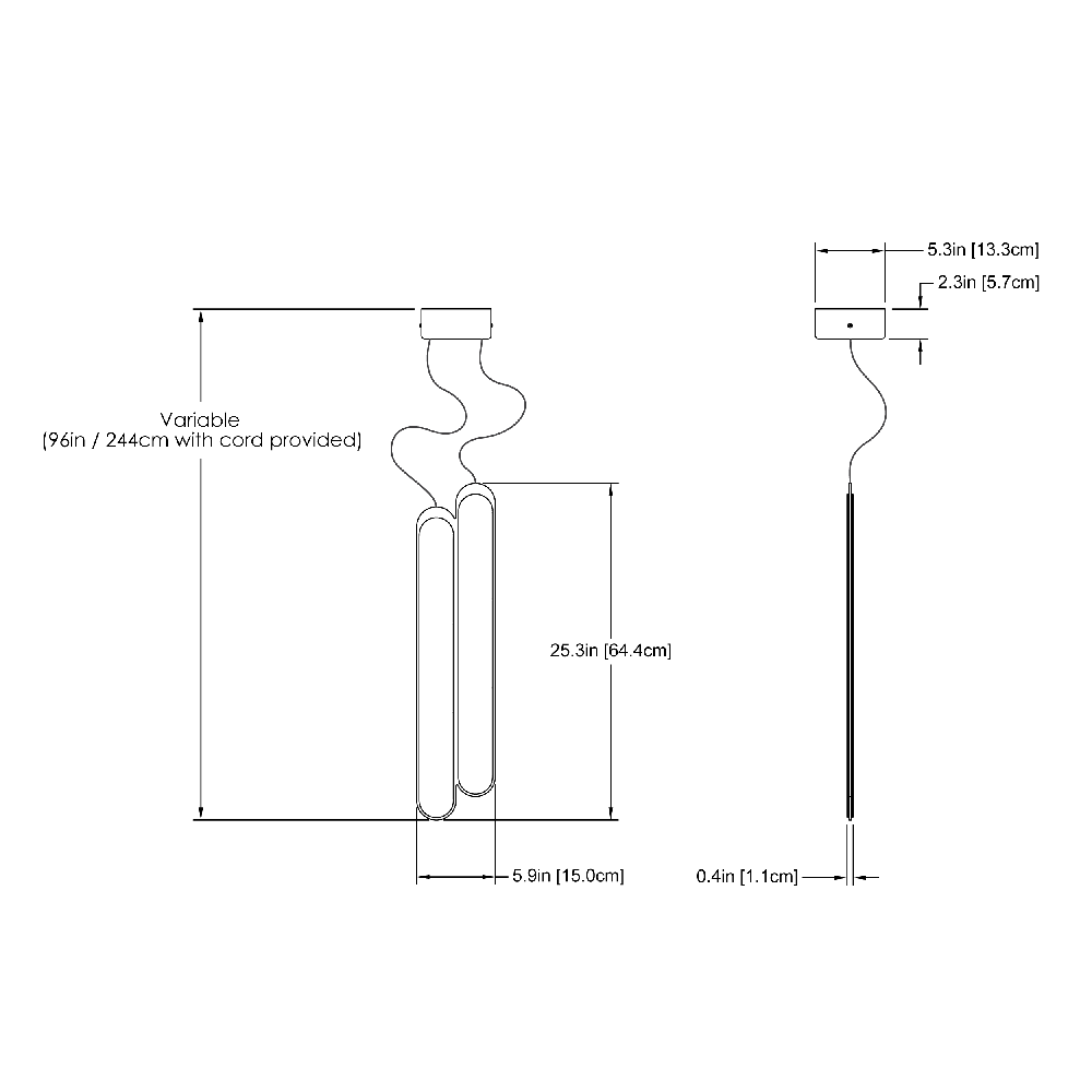 Jalon 2 Pendant Suspension - TIBO | New Suspension - USA & Canada