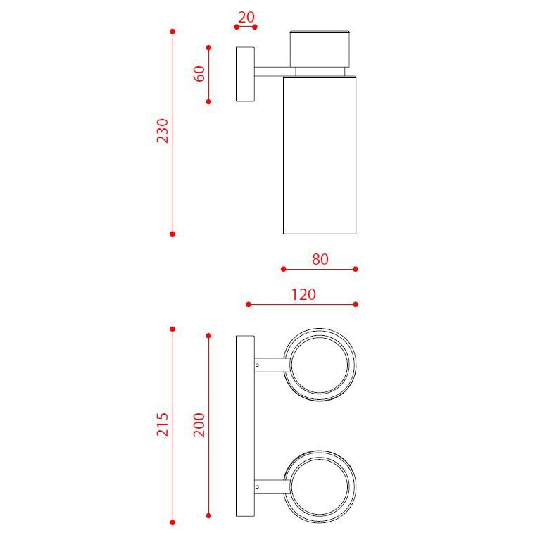 Osman Double Wall - TOOY | Wall Sconces - USA & Canada