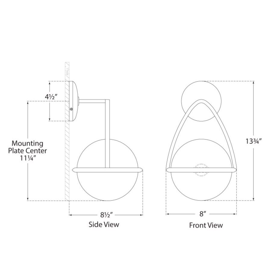 Lisette Bracketed Wall - Visual Comfort Signature Collection | Wall ...